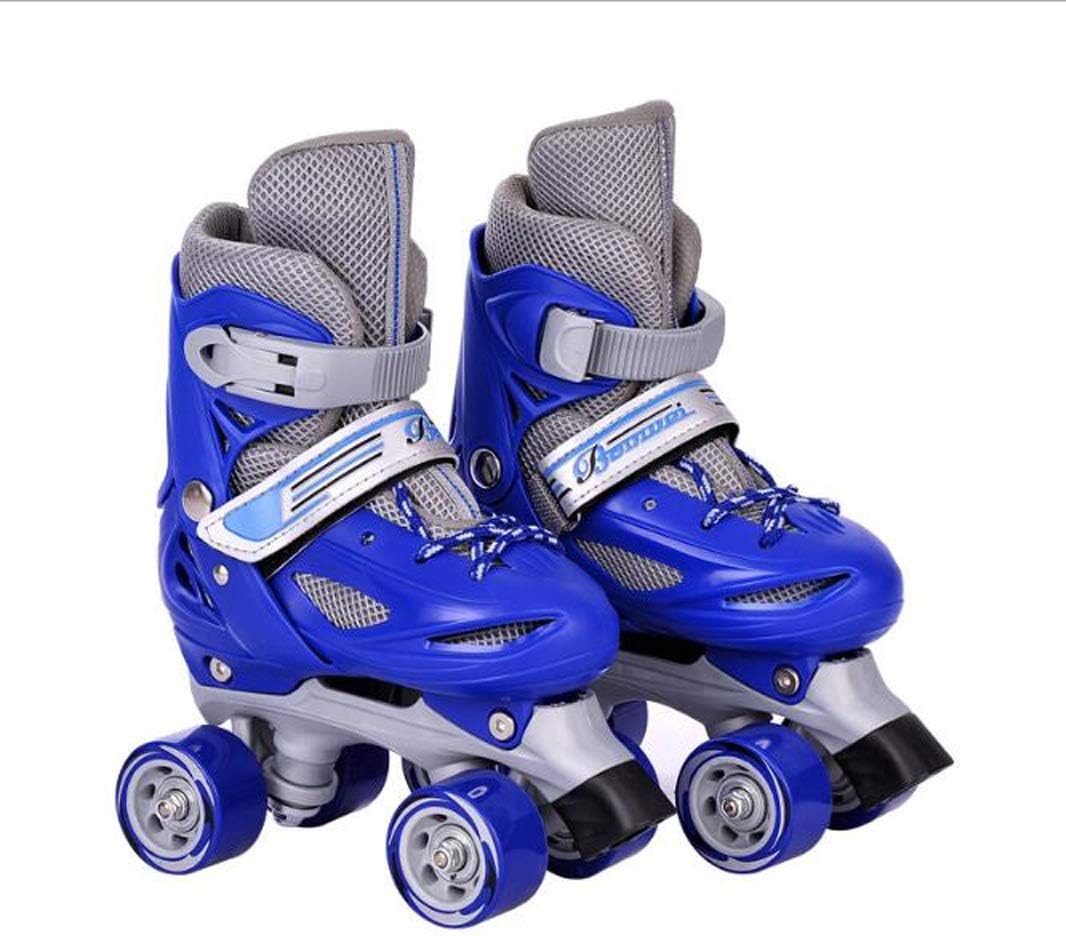 ETERISH Kids Adjustable Roller Skates for Girls and Boys (Pink) Small ...