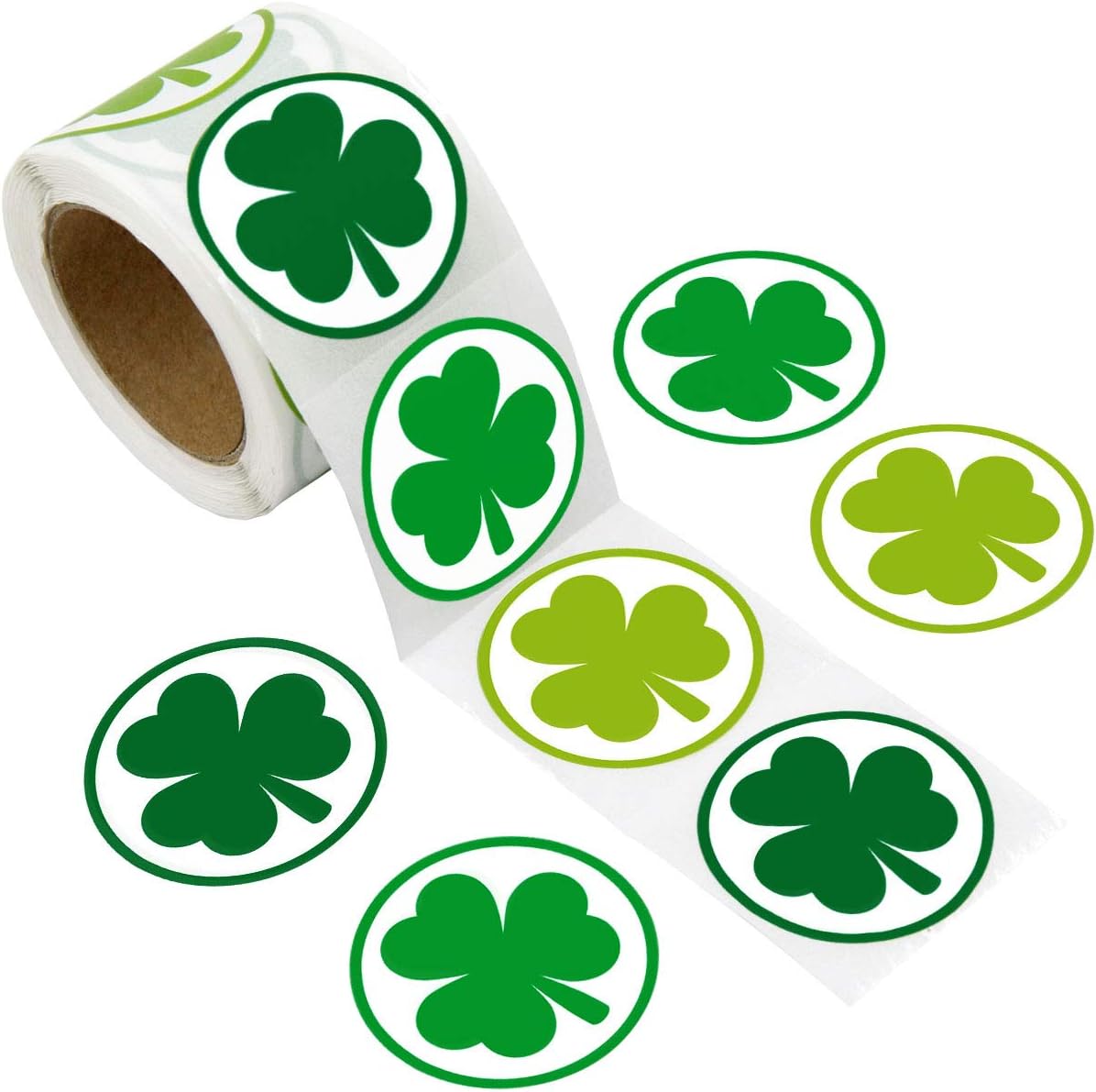 Amazon.com: Shamrock Stickers St. Patrick's Day Sticker for Kids Irish ...