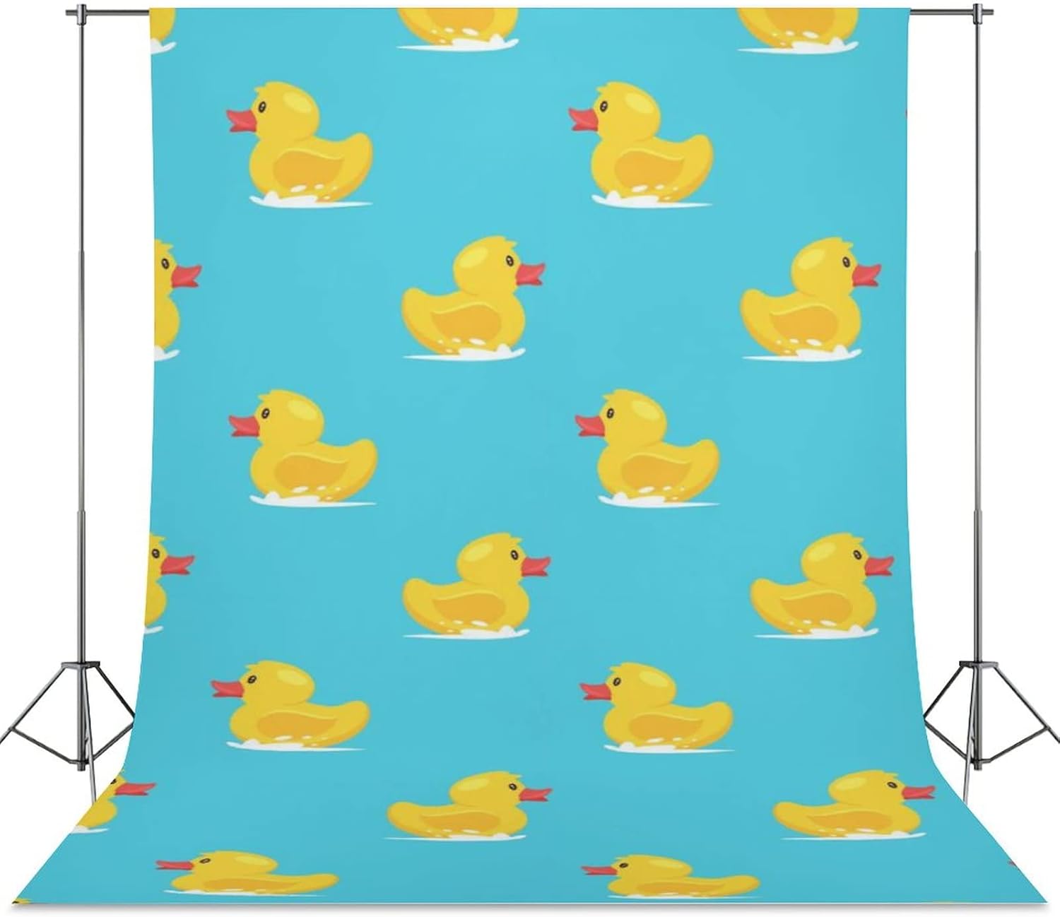Amazon.com : Yellow Rubber Duck Photography Background Cloth Screen ...