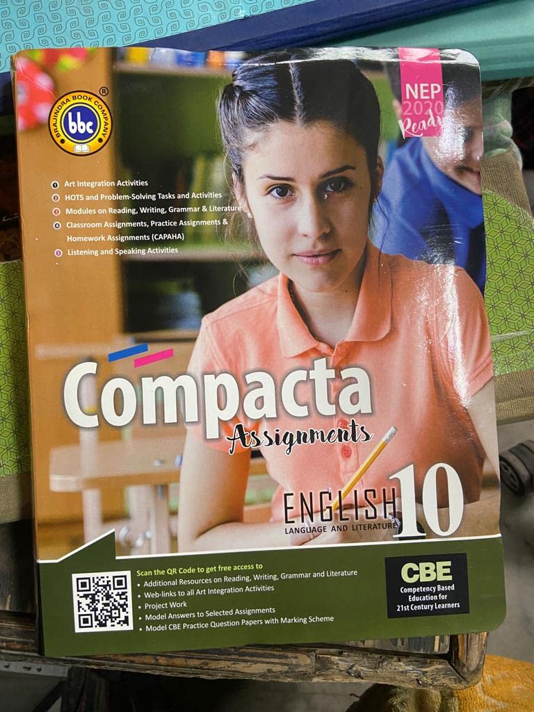 Bbc Book English Compacta Assignments Book 10Th Class (2023-24)New ...