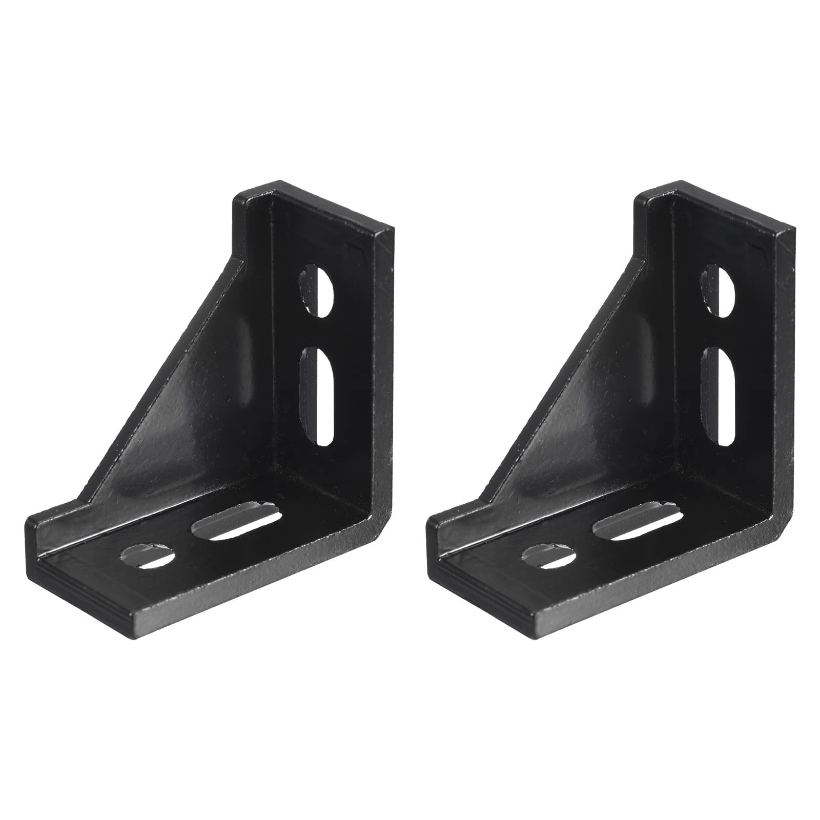 Amazon.com: uxcell 4Pcs Inside Corner Bracket Gusset, 58x58x29mm 3060 ...