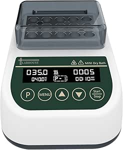 Amazon.com: LABHOUSE Mini Digital Dry Bath Heater Thermostatic ...