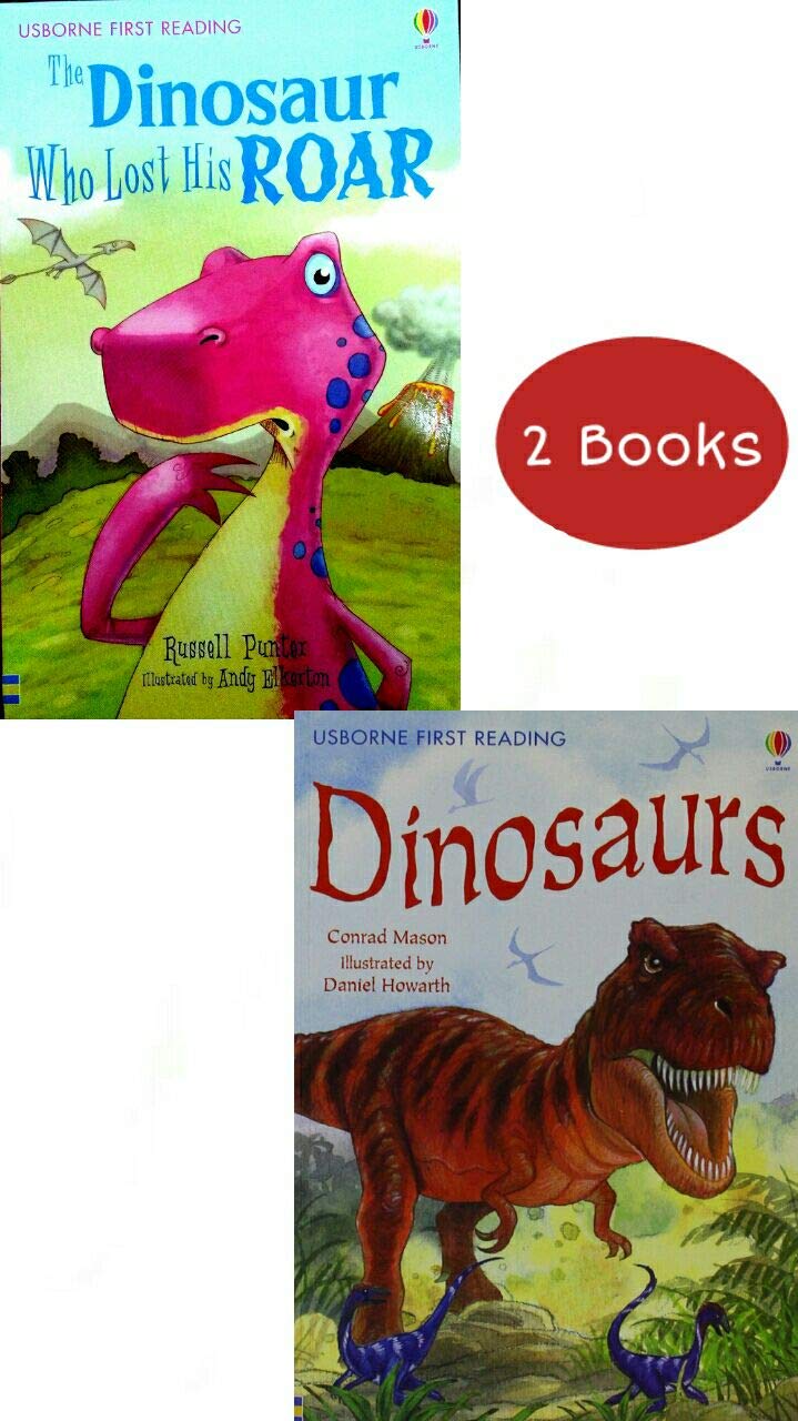 Buy 2 Dinosaurs Books(Dinosaurs Conrad Mason Illustrated by Daniel ...