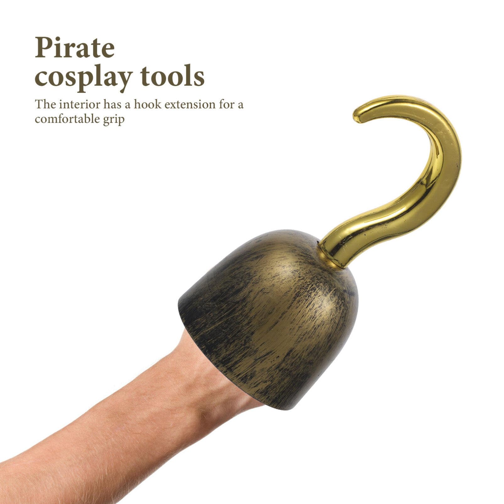 Gancho Pirata Real Brazo De Gancho Protésico Pirata Modelo 3D $39