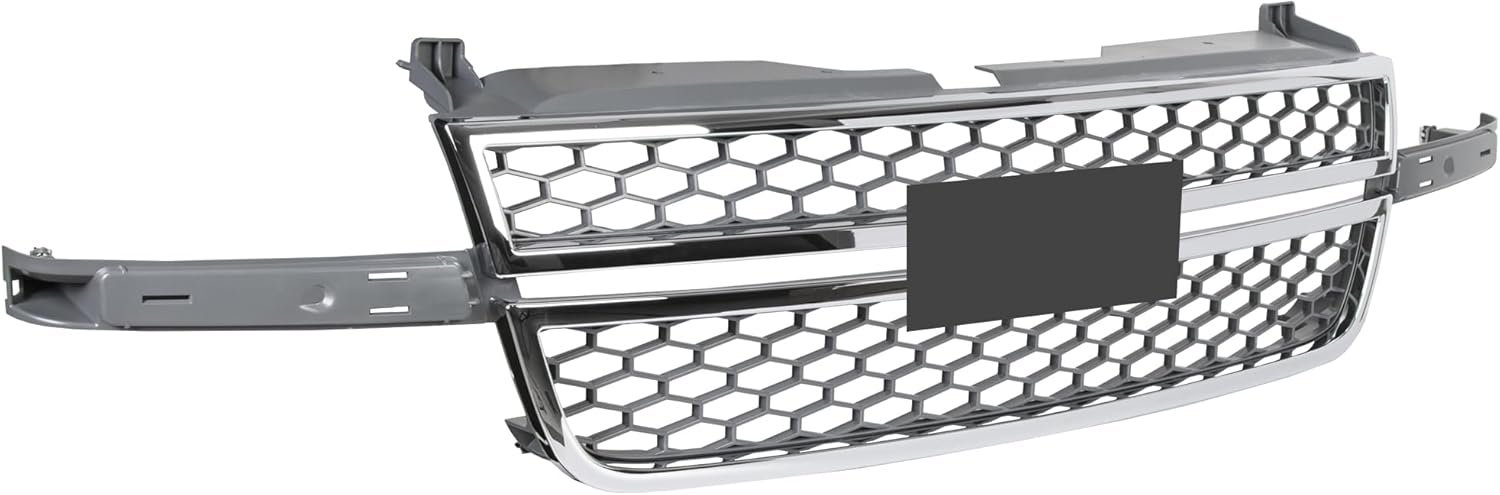 Amazon.com: KUAFU Front Grille Compatible with 2005-2007 Chevy ...