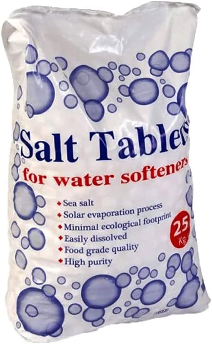 Pack of 1 25 Kg Salt Tablets | Food Grade | Compatible to All Water ...