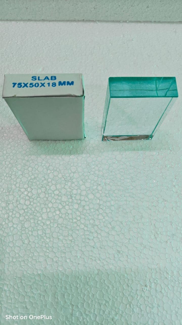 Glass Slab Size 75x50x18mm (Pack of 5) : Amazon.in: Toys & Games
