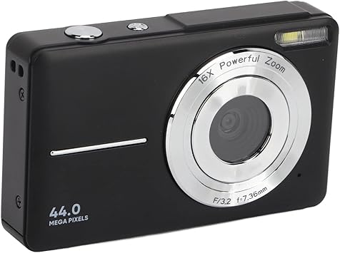 Digital Camera, HD 1080P Pocket Digital Camera with 2.4 Inch IPS ...