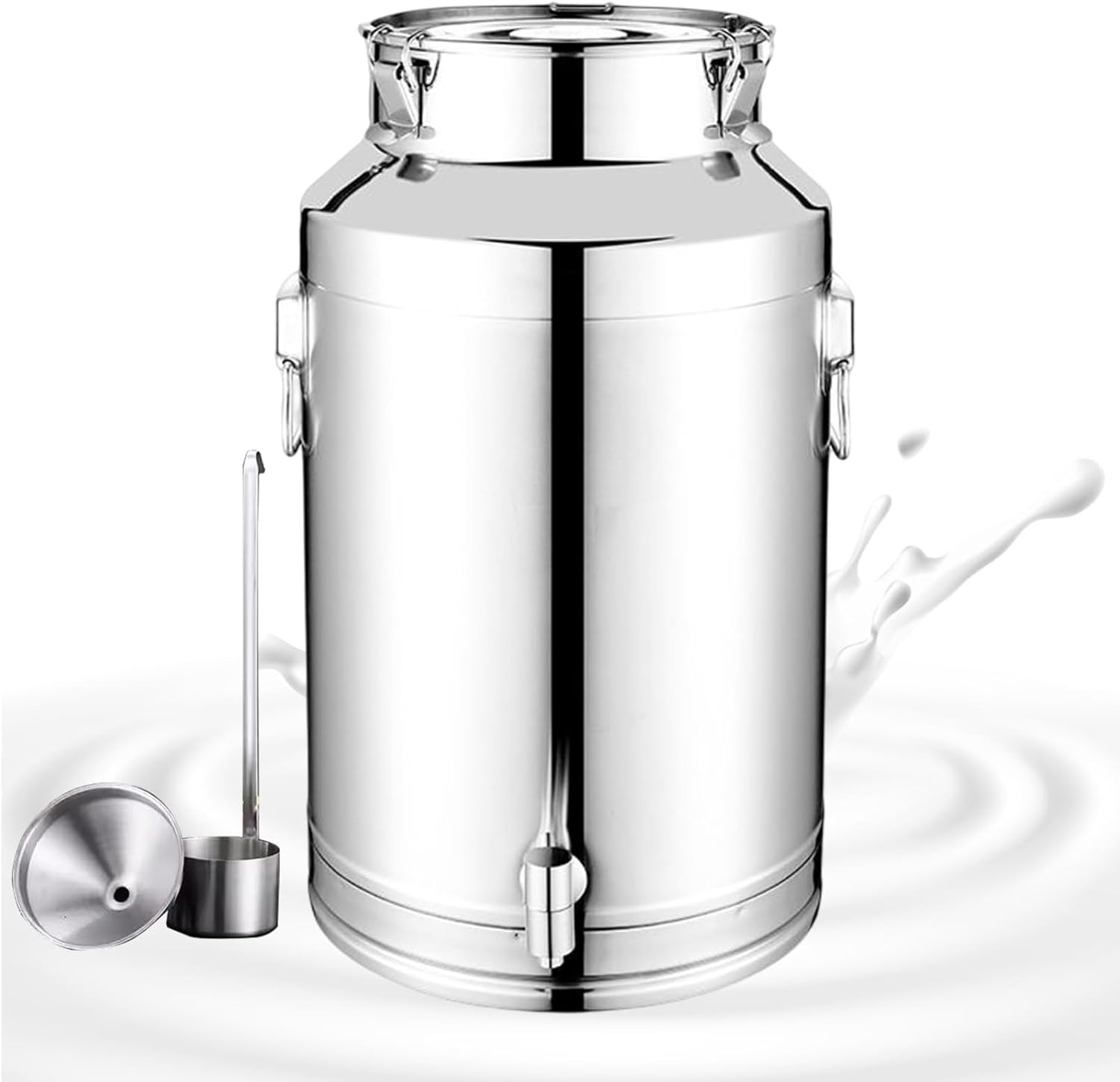 304 Stainless Steel Milk Transport Cans - Milk Churn Pot Wine Pail ...