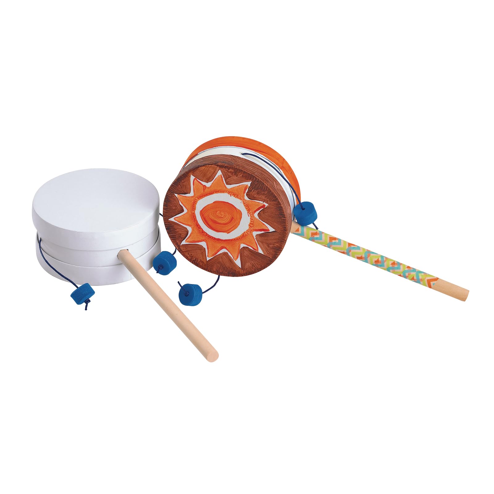 Snapklik.com : Colorations Kids Decorate Your Own Spin Drum Craft Kit
