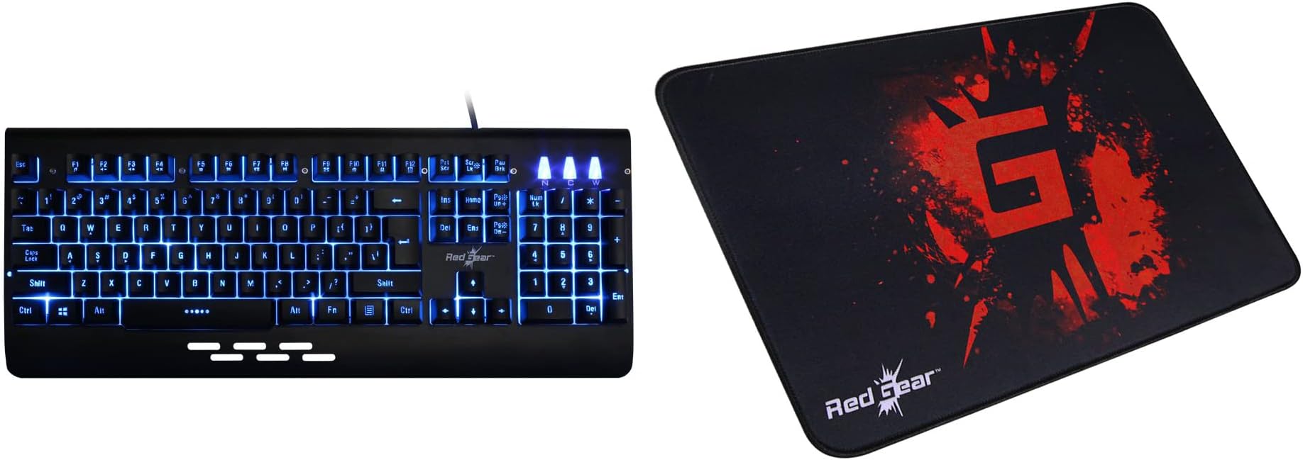 Amazon.in: Buy Redgear Blaze Semi-Mechanical Wired Gaming Keyboard with ...