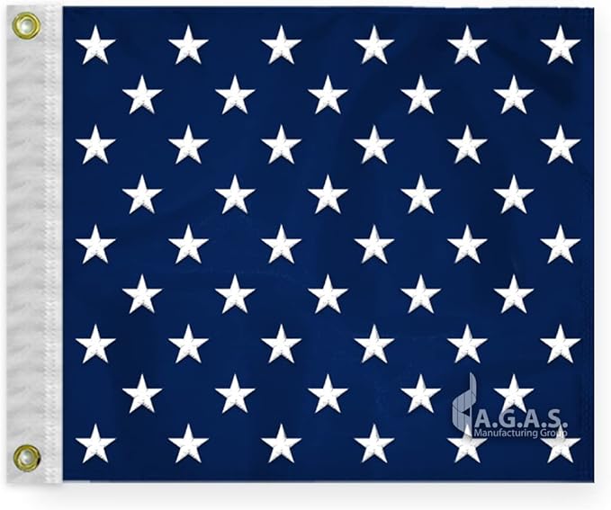 Amazon.com : AGAS US Navy Union Jack Flag 13 x 15 Inch - Printed 200D ...
