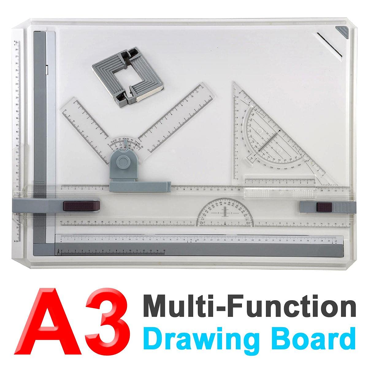 Yaheetech A3 Drawing Board Set Drafting Table 51x37cm Multifunctional ...