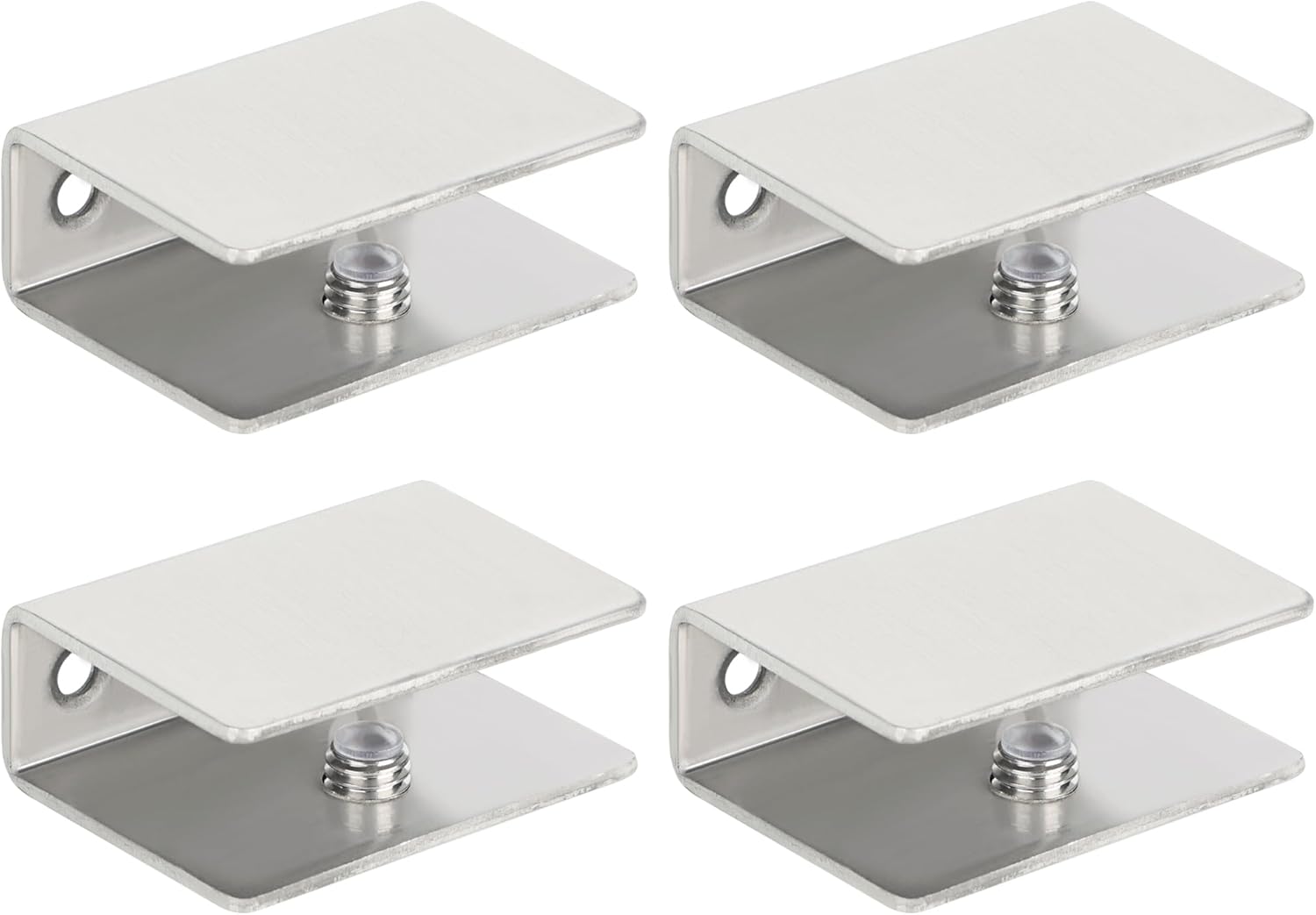 Amazon.com: Alise Glass Shelf Bracket Adjustable Shower Brackets,Heavy ...