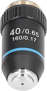 Amazon.com : 40X High Magnification Lens, Microscope Objective Clearer ...