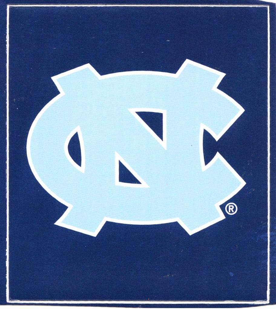Amazon.com: 3 Inch UNC Blue Logo Decal University of North Carolina ...