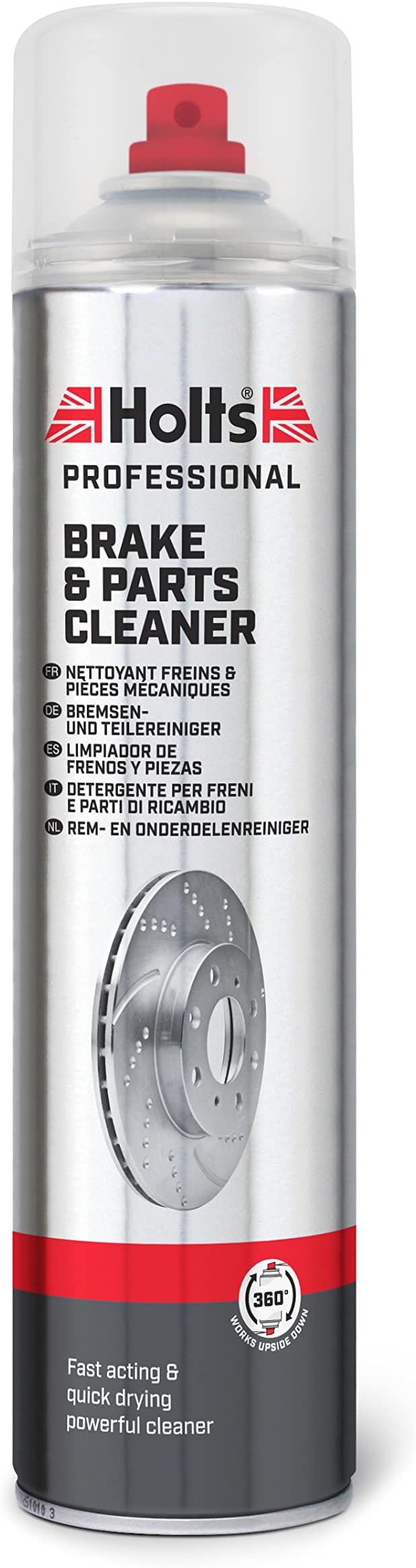 Holts Parts & Brake Cleaner Spray, Brake and Clutch Cleaner, Fast ...
