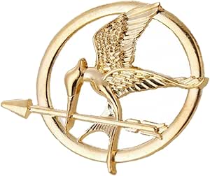 The Hunger Games Broche geai moqueur Katniss Doré : Amazon.fr: Mode