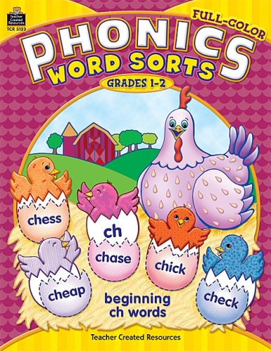 Full-color Phonics Word Sorts: Grades 1-2: Schulte, Jeanne Baca ...