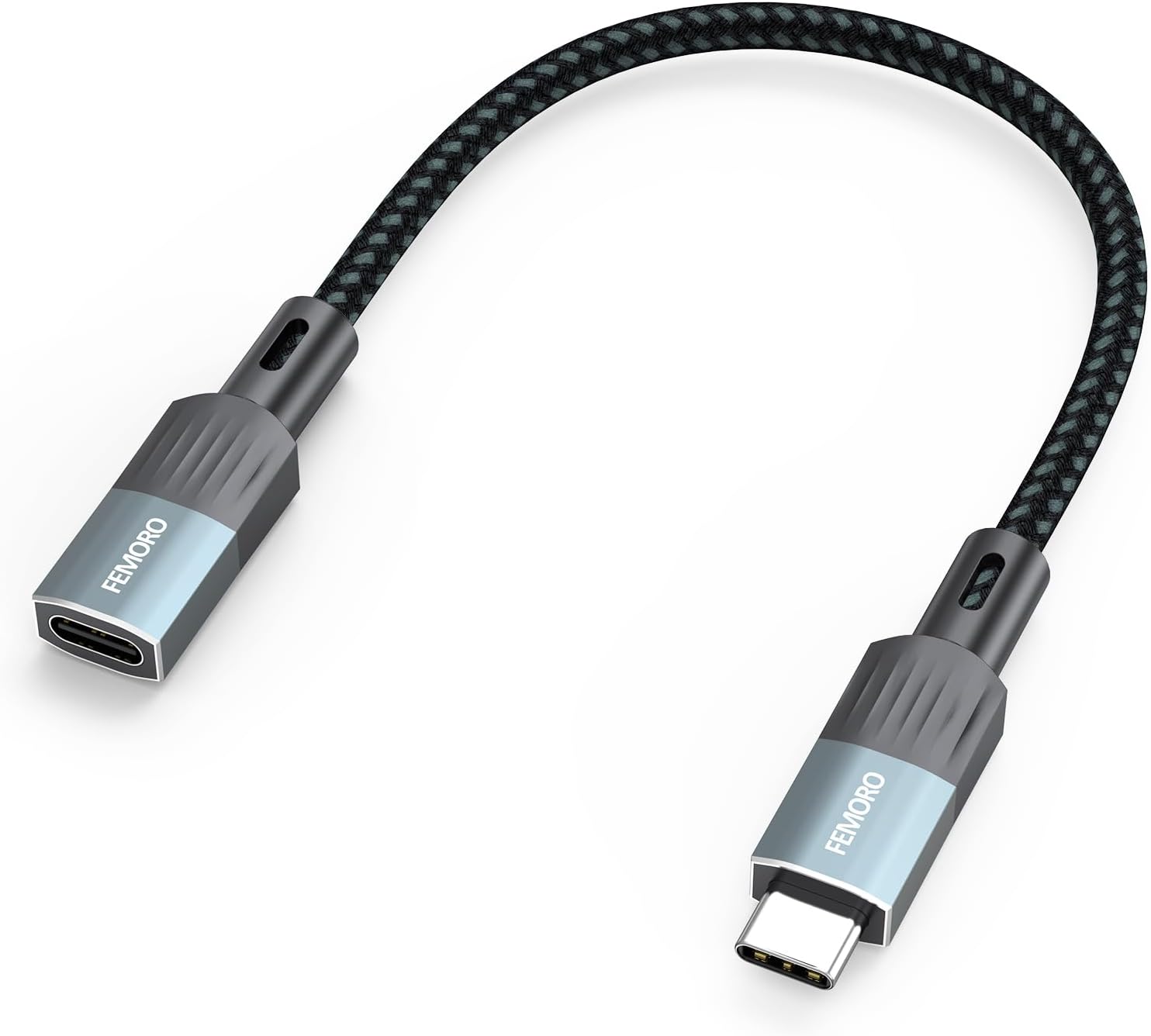 Amazon.com: RIITOP USB C Extension Cable Short, USB-C Male to Female ...