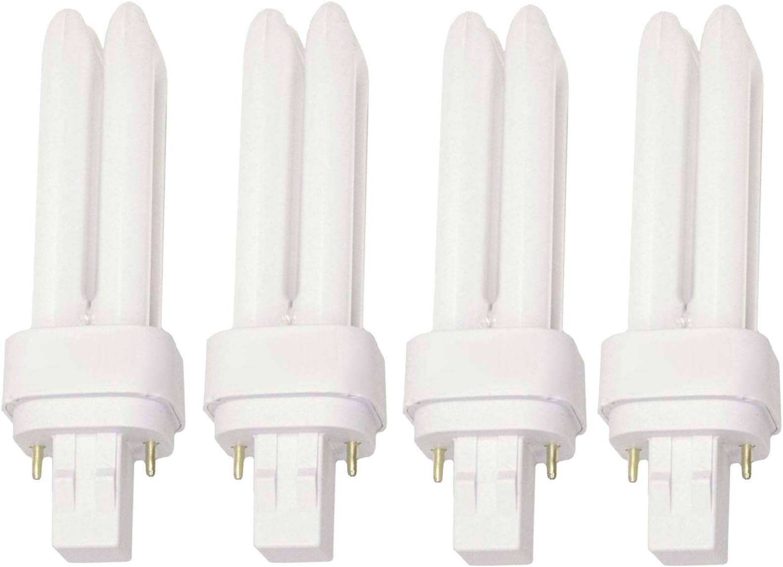 DYSMIO 13 Watt CFL Light Bulbs 2 Pin GX23-2 Base 2700K Soft White 13W High Output 800 Lumens ...