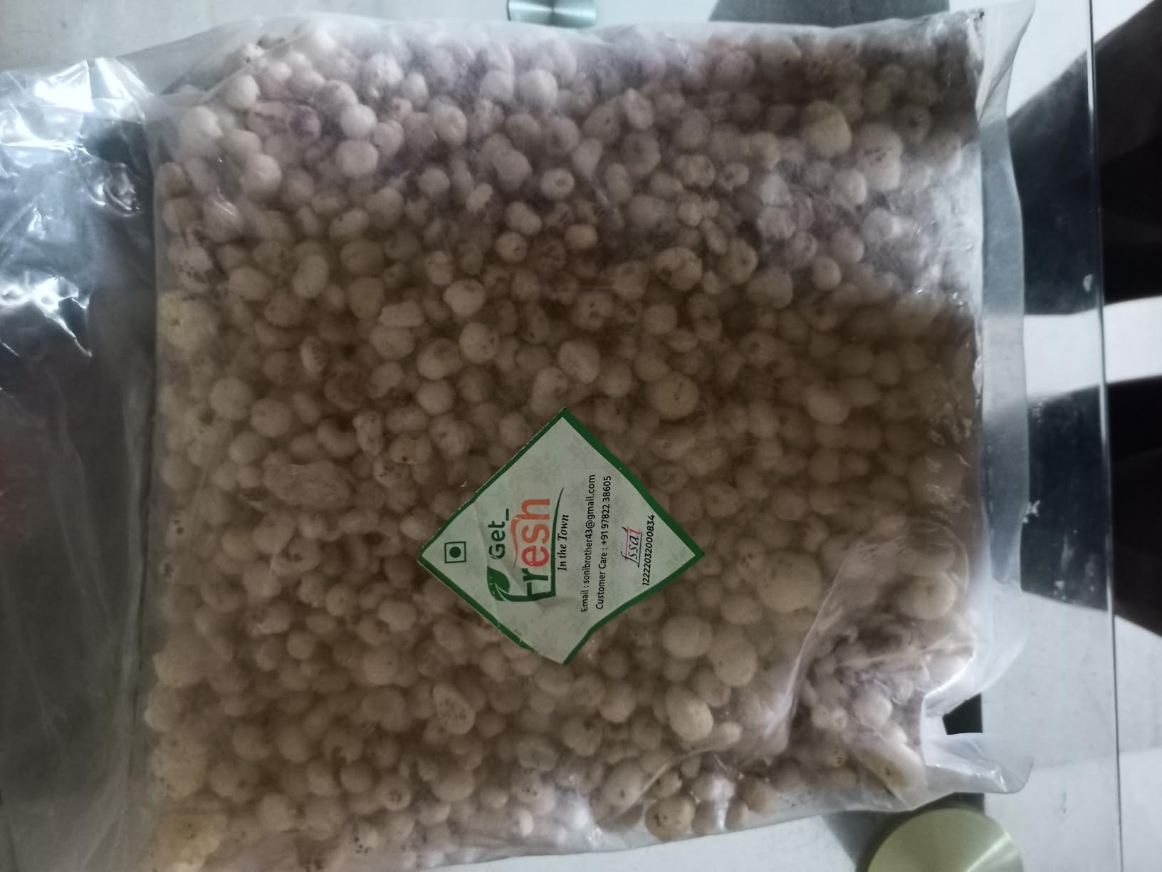 GET FRESH Jumbo Handpicked Lotus Seeds Fox Nuts Big Size Phool Makhana ...