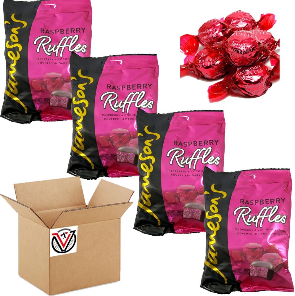 VIMIX 04 x Raspberry Ruffles Pouch Bag 135g : Amazon.co.uk: Grocery