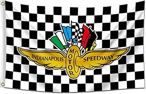 Amazon.com : Indianapolis Motor Speedway Flag 36x60 Inch Racing Track ...
