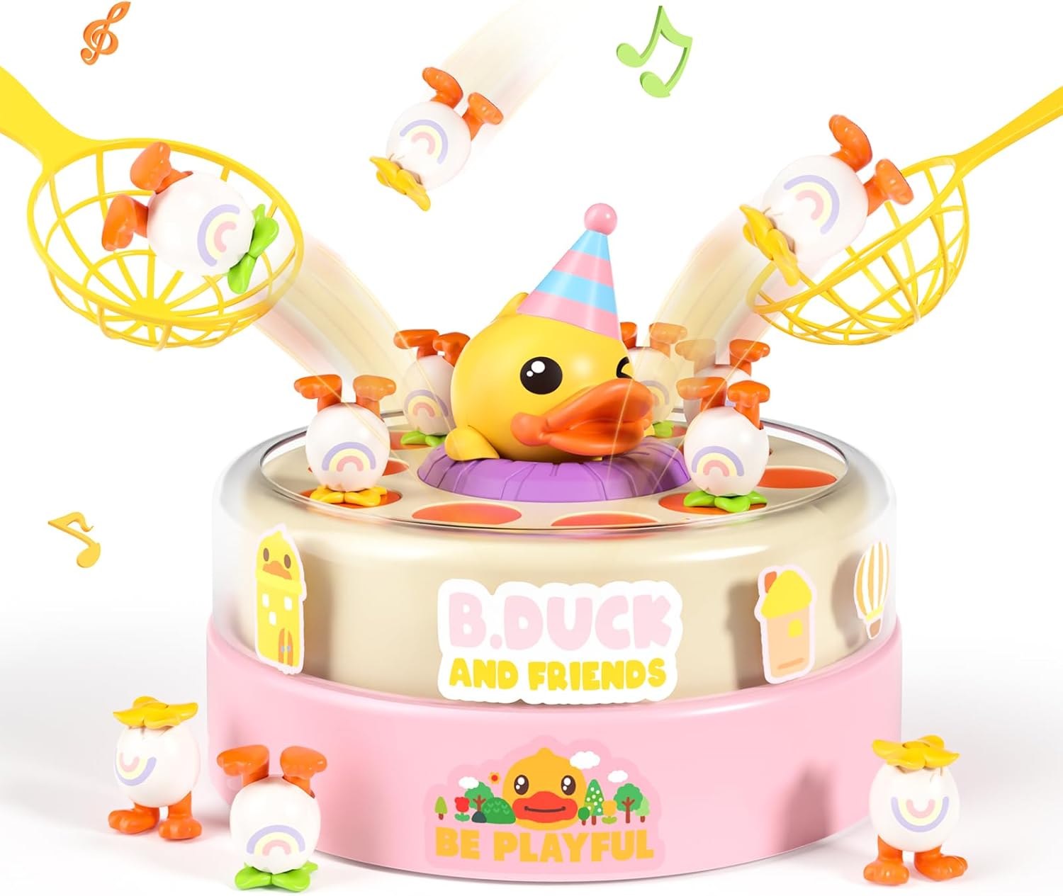 Amazon.com: BLF FUN B.Duck Games for Kids Age 4-6, Catch and Bounce ...