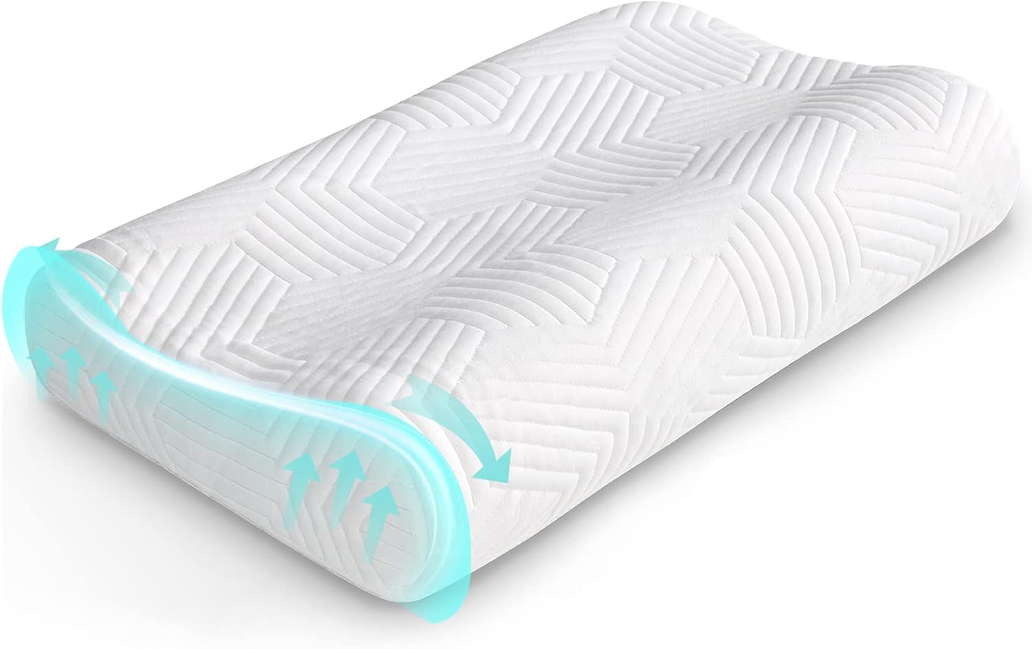 Amazon.com: Sandwish Memory Foam Pillow, Orthopedic Cervical Support ...