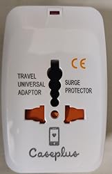 Case Plus Latest Universal Adapter Worldwide Travel Adapter with Built ...