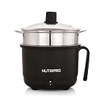 Nutripro Multipurpose Cook Multi Kettle 1.2 L with Steamer, Vegetable ...