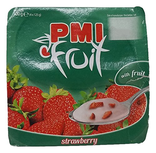 PMI Yogurt - Strawberry, 4 x 125g Box : Amazon.in: Grocery & Gourmet Foods