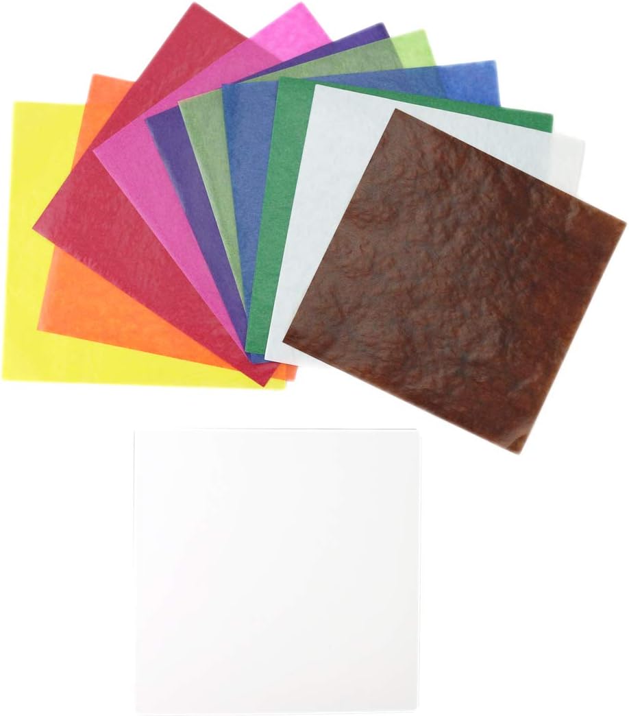Amazon.com : Mercurius Kite Paper 6"x6" Transparent Paper for Art ...