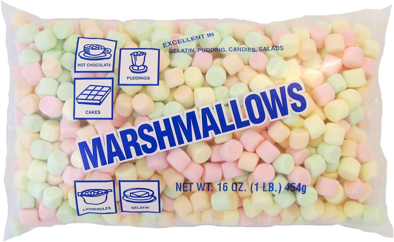 Amazon.com : Clown Global Brands Miniature Flavored Marshmallows | 1 ...