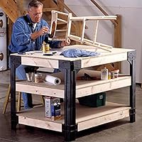 Universal Work Bench Leg Kit, 36'' High - Workbenches - Amazon.com