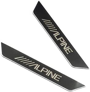 Amazon.co.jp: ALPINE AM-APN-EB Logo Emblem 2.2 x 0.3 inches (55 mm x 8 ...