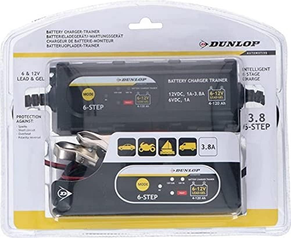 Amazon.com: Dunlop Automotive Battery Charger Trainer - 6/12 V ...