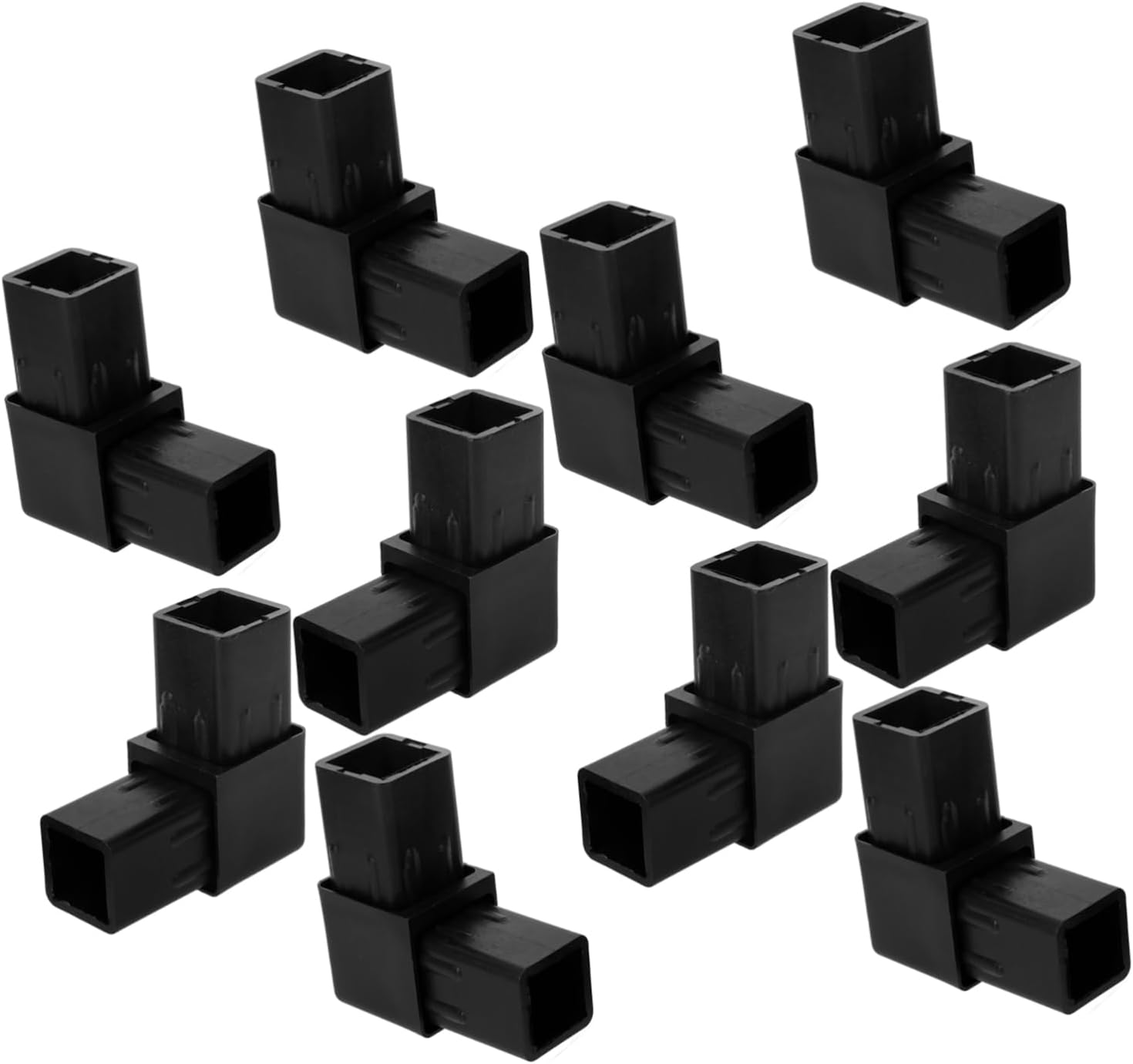 Amazon.com: OKUMEYR 10pcs Square Tubing Connector Fittings Shape Joints ...