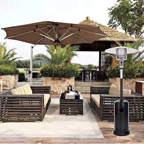 Patiosun Patio Heater - 7.25-Ft. Portable Freestanding Heater - 16.4-Ft ...