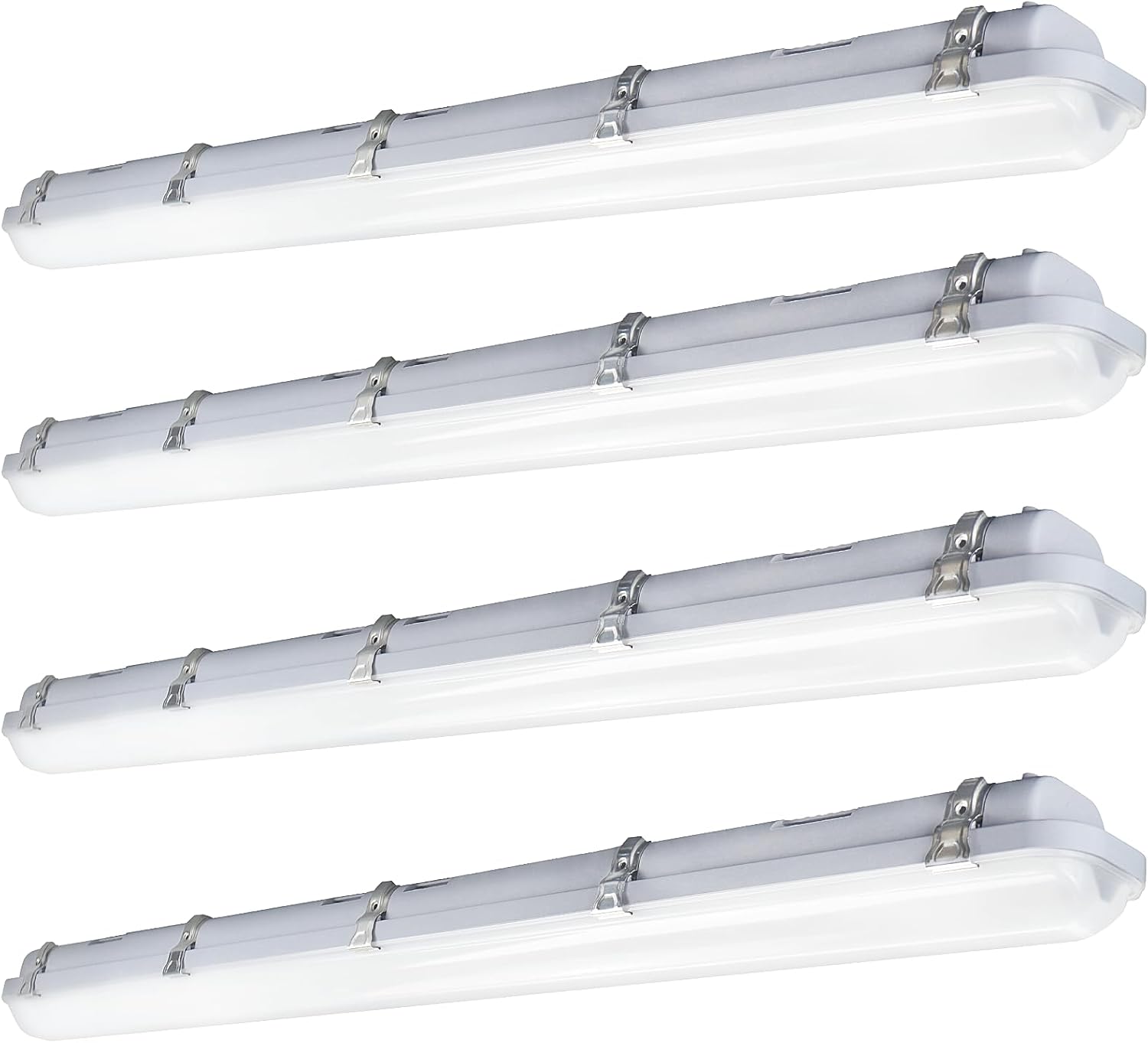 JTT 4FT LED Vapor Tight Light, 60W/50W/40W IP65 Waterproof LED Outdoor ...