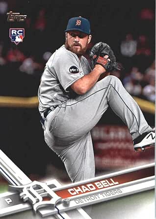 Amazon.com: 2017 Update Series #US189 Chad Bell Detroit Tigers Baseball ...