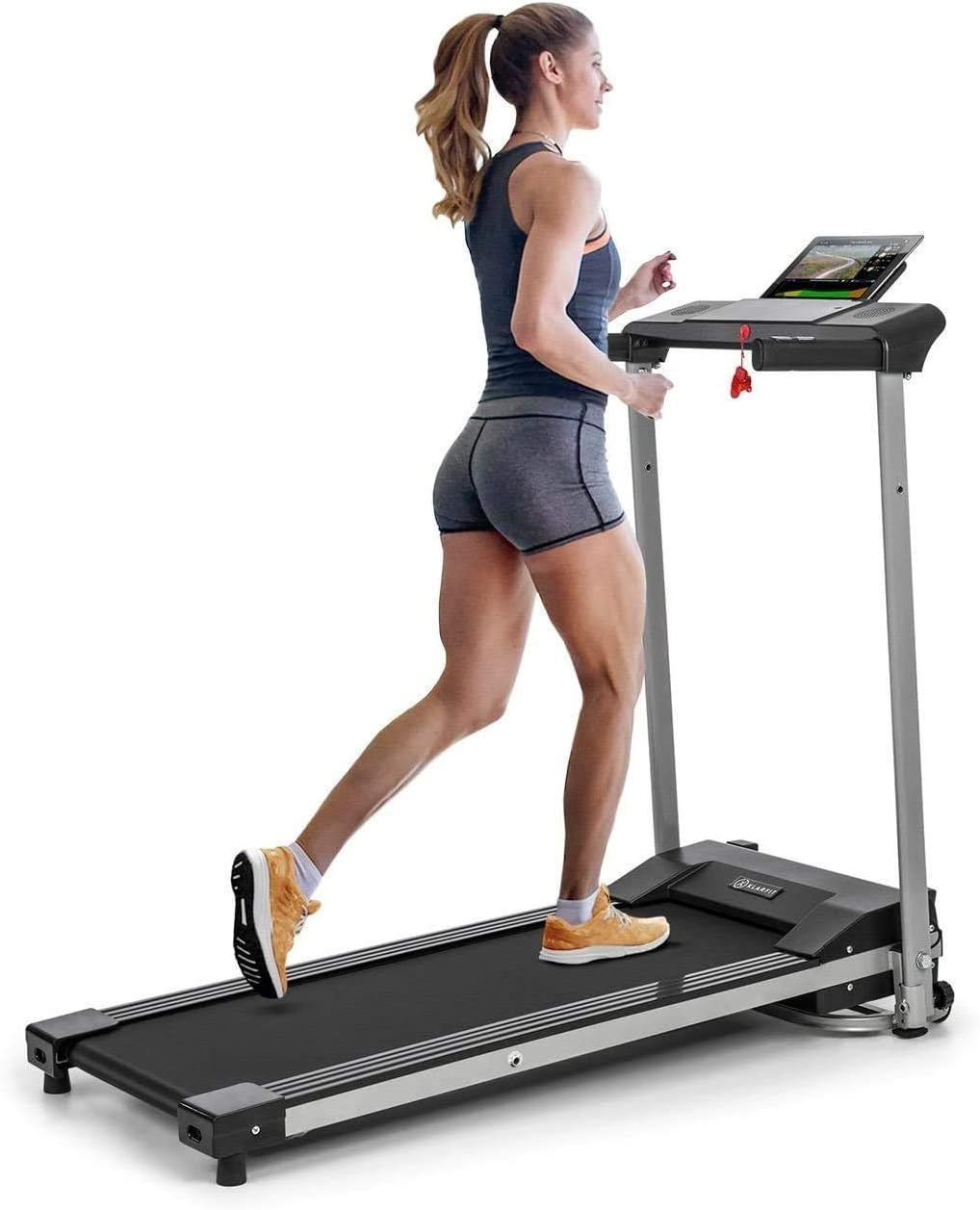Klarfit Treado Active Treadmill - Running Machine, Walking Pad, 1.1 ...