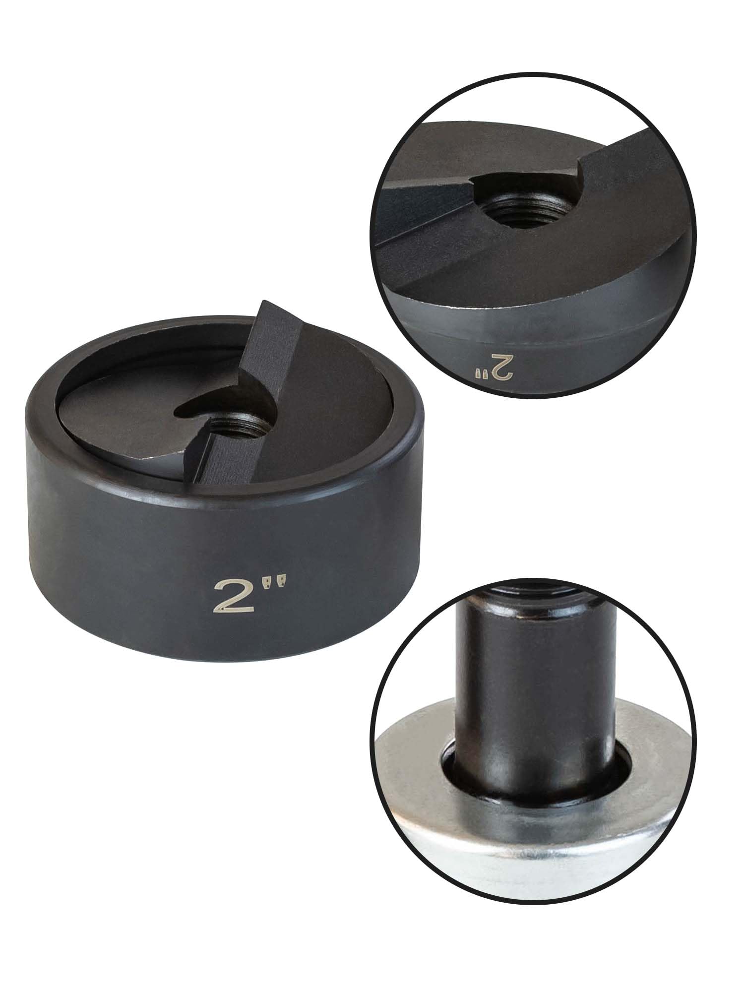 Snapklik.com : UTZIKO 2" Conduit Knockout Punch Unit