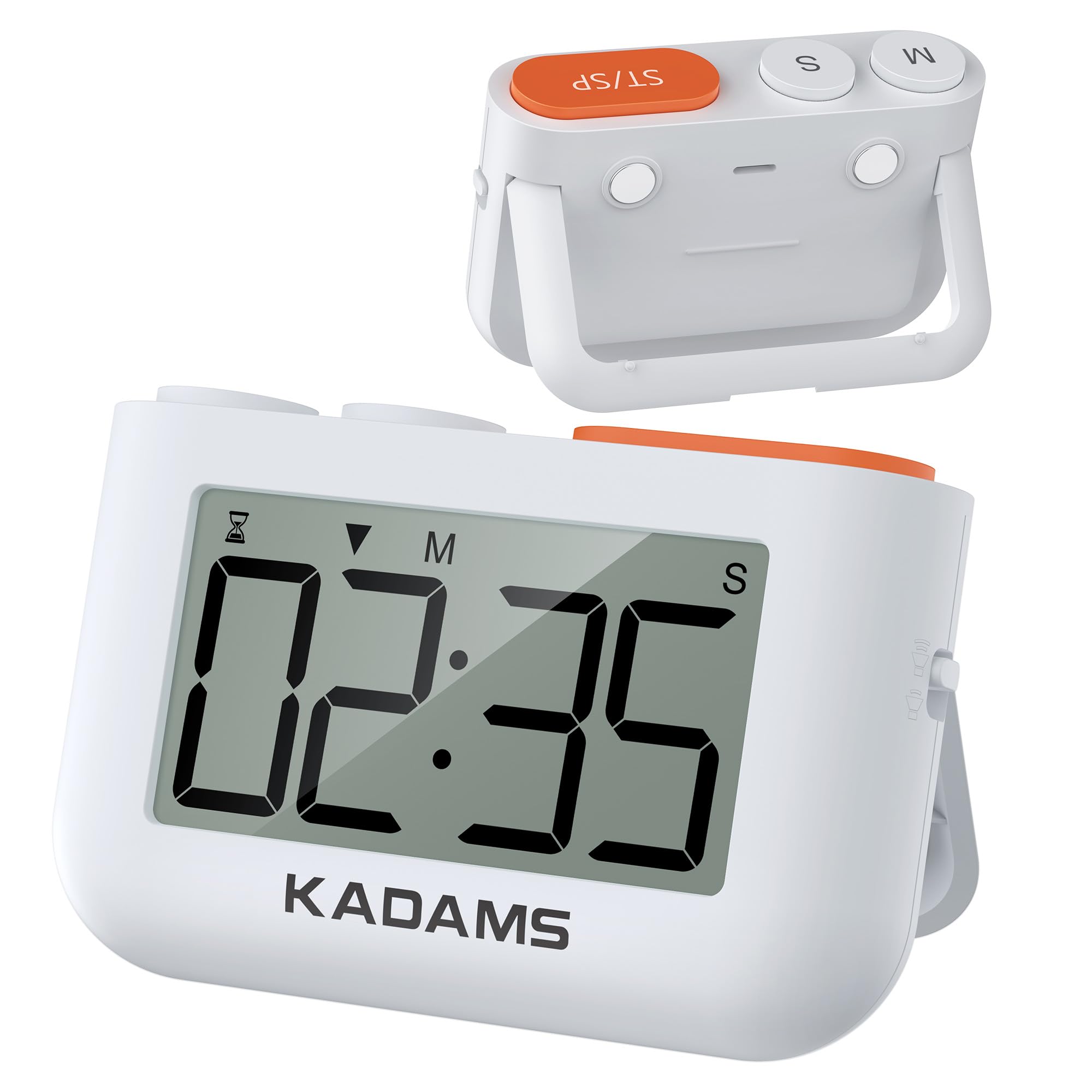 Amazon.com: KADAMS Timer, Digital Kitchen Timer Clock for Cooking ...
