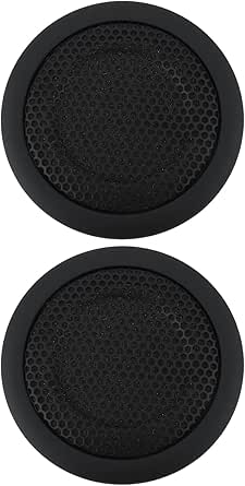 Amazon.com: LT Easiyl 2Pcs Black Rear Door Tweeter Speaker Cover Trim ...
