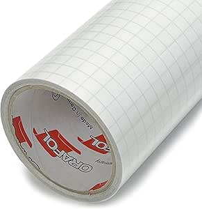 Amazon.com: ORAFOL Oratape MT80P Adhesive Vinyl (12" x 5 Yards) - Clear ...