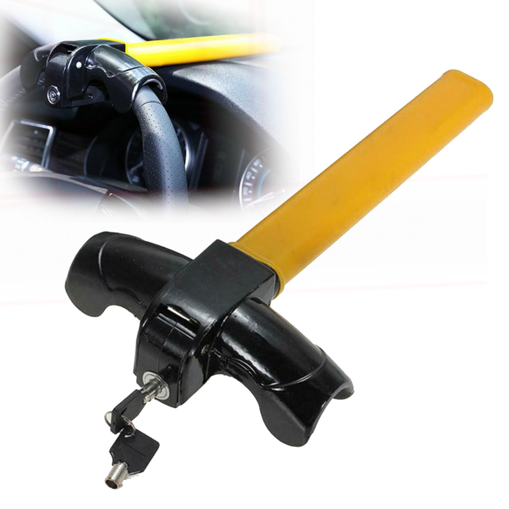 Amazon.com: SEBLAFF Universal Auto Anti Theft Car Security Rotary ...