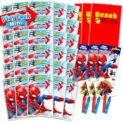 Amazon.com: Bendon Set of 15 Kids Play Packs Fun Party Favors Coloring ...