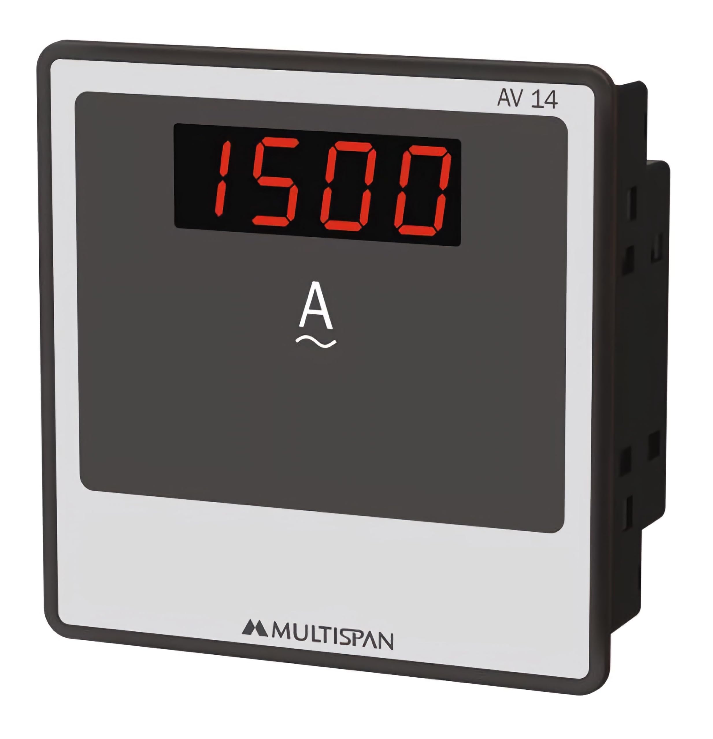 Multispan AV-14, Single Phase Ampere Meter (Panel Meter) 96x96mm ...